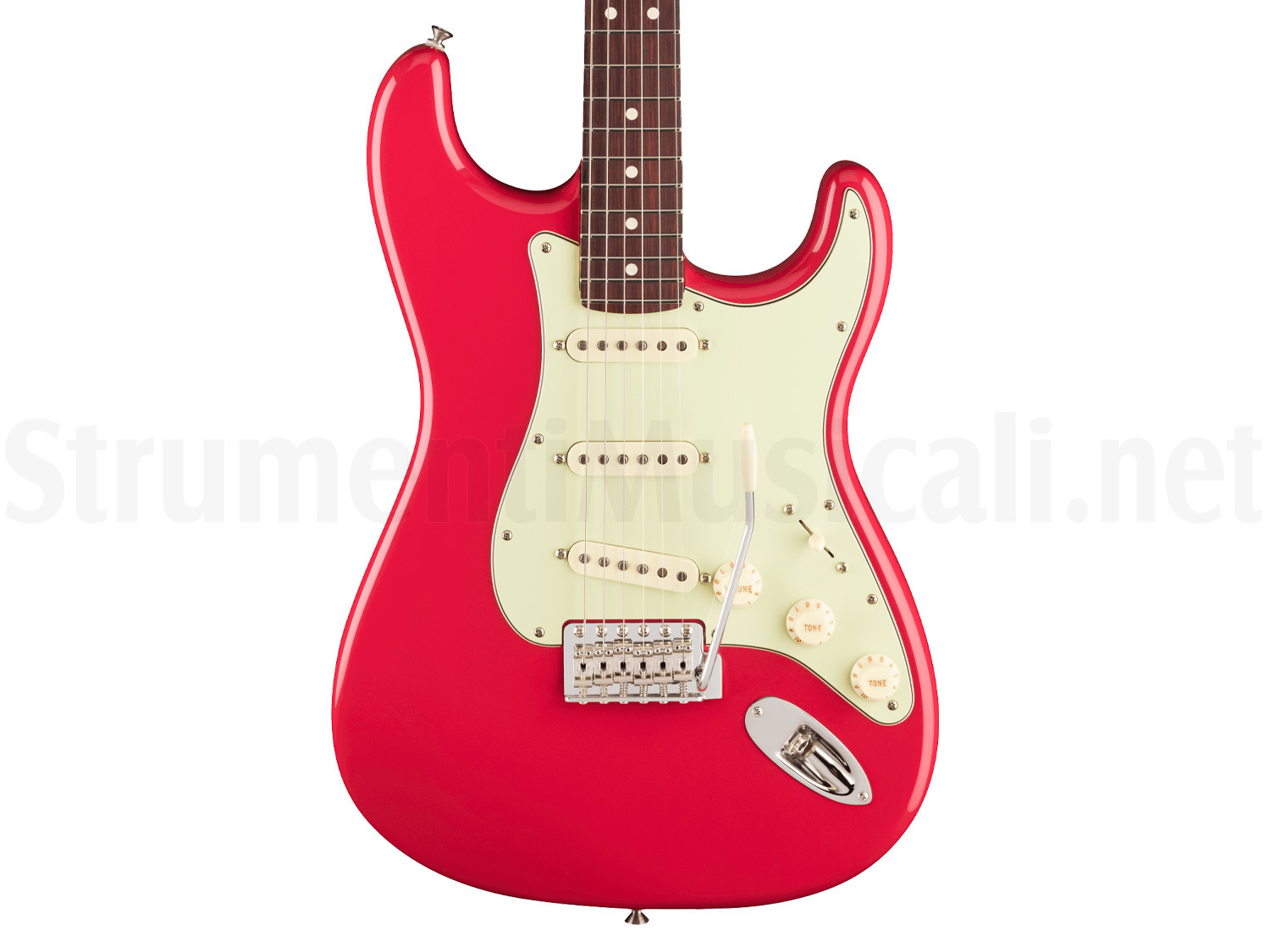 FENDER American Professional Classic Stratocaster RW Faded Dakota Red a ...