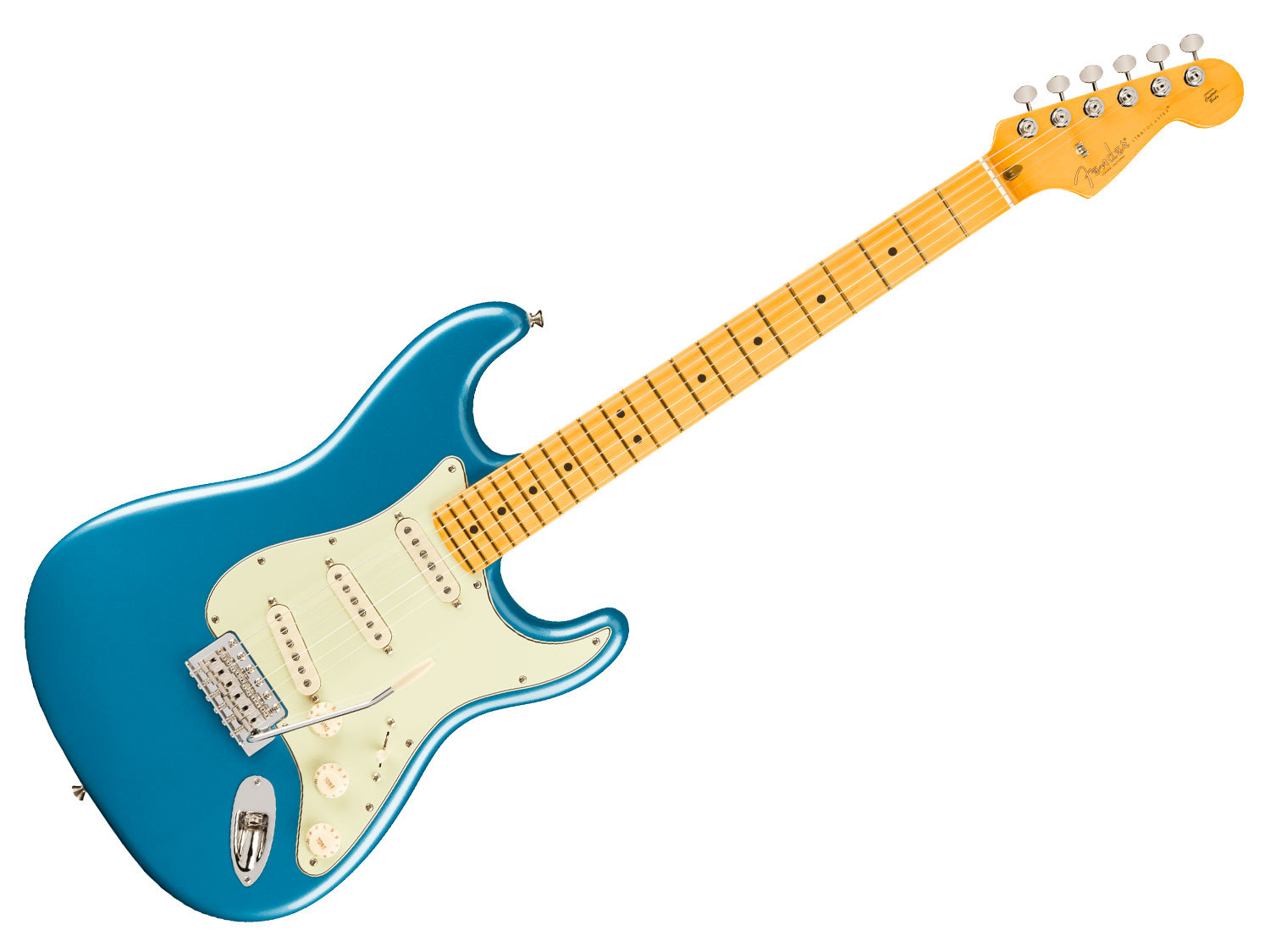FENDER American Professional Classic Stratocaster MP Faded Lake Placid ...