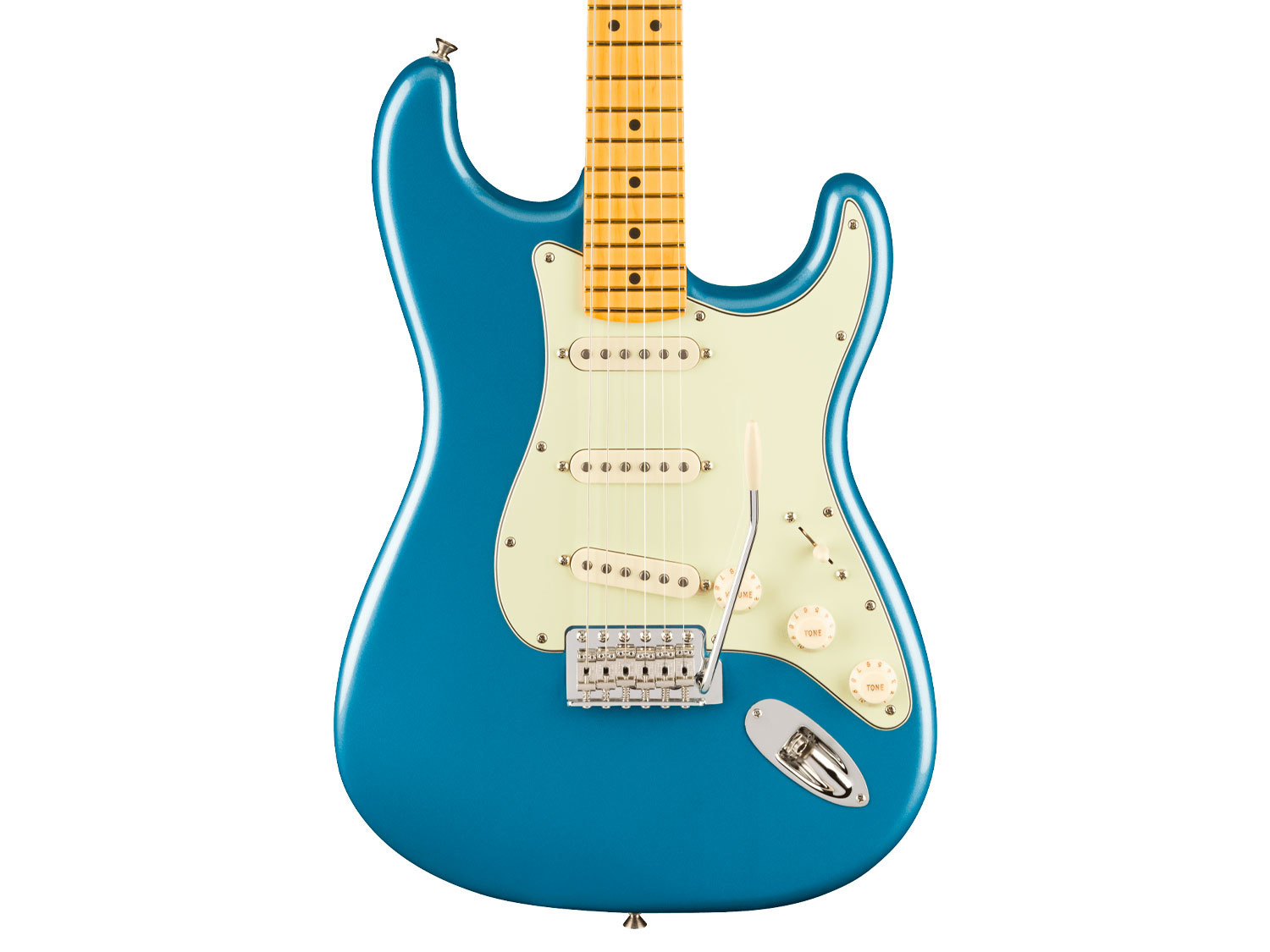 FENDER American Professional Classic Stratocaster MP Faded Lake Placid ...